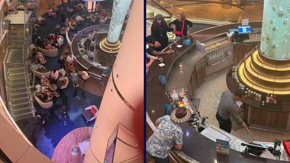 Carnival Panorama Hit by Sudden Storm, Ship Tilts in Gulf of California ...