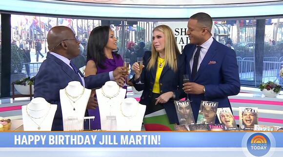 Jill Martin Tears Up Over 50th Birthday Surprise Live on ‘Today ...