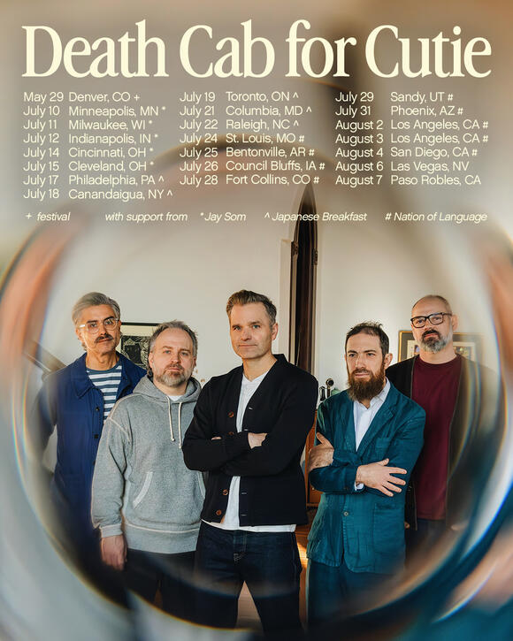 Death Cab For Cutie Announce Summer 2026 North American Tour Dates With ...
