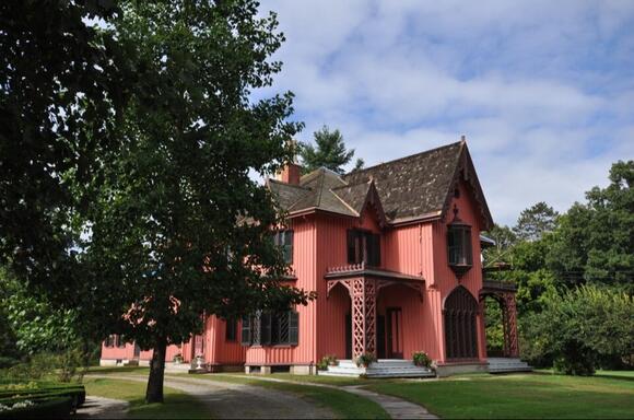 The 1846 Gothic Revival-style Henry C. Bowen House, aka Roseland ...