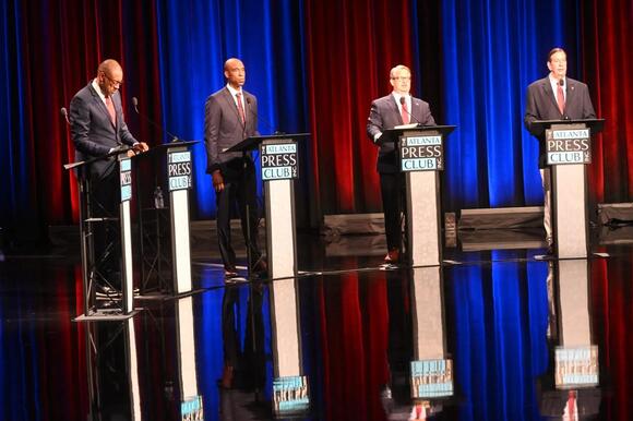 Georgia secretary of state candidates clash over election integrity and ...