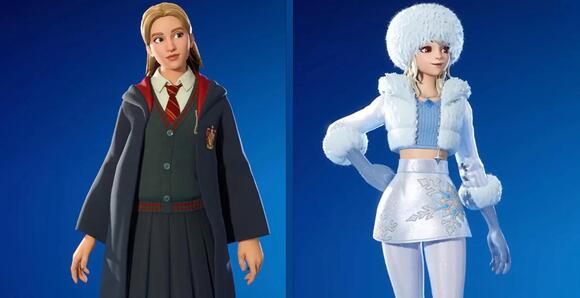 All Fortnite Winterfest 2025 Skins Revealed – Harry Potter, Sabrina ...
