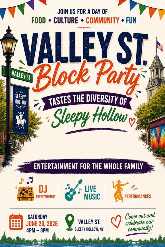 📅 Valley Street Block Party June 20, 4–8 PM - NewsBreak