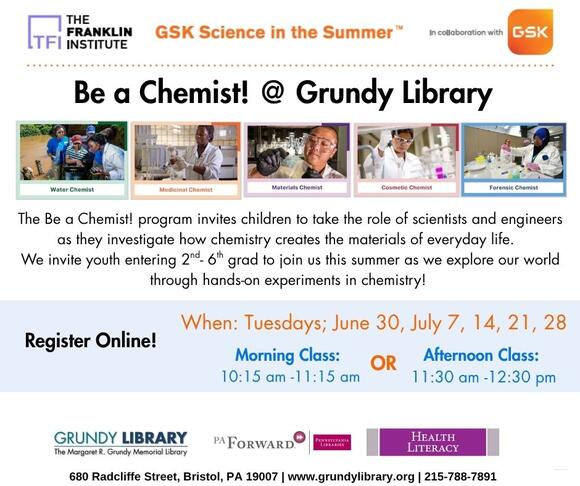 📅 Free 'Be a Chemist!' Summer Class for Kids (Grades 2–6) - NewsBreak