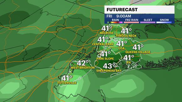 Tracking Thursday evening rain; warmer weather arrives Friday - NewsBreak