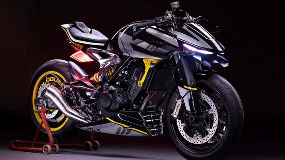 This Royal Enfield Custom Looks Like "Need For Speed" Broke Into A ...