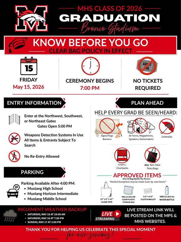 Guide available for MHS Class of 2026 graduation - NewsBreak