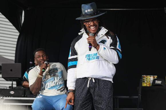 In splashy return, Newton gives ‘big ups' to Tepper before pounding ...