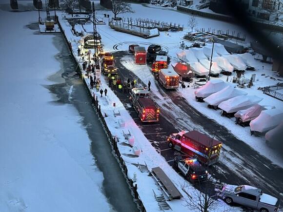 Woman dead after car found in the Rocky River near local yacht club ...