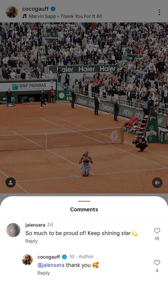 Coco Gauff Receives Messages From Father, Mother, and Boyfriend As She Reveals Her True Feelings ...