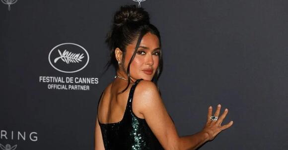 Salma Hayek Sizzles in Red Bikini to Celebrate Her 59th Birthday: Photos - NewsBreak