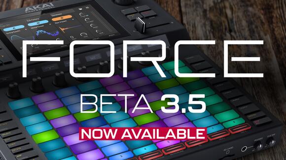 Akai drops major firmware update for Force groovebox with stem ...