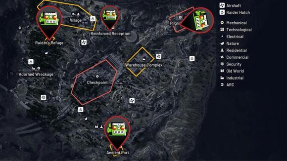 All ARC Raiders Locked Gate Security Code key locations - NewsBreak