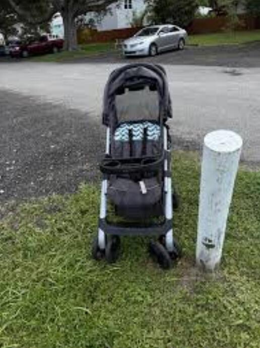 A stroller sat in the rain outside our building for two hours. No baby ...
