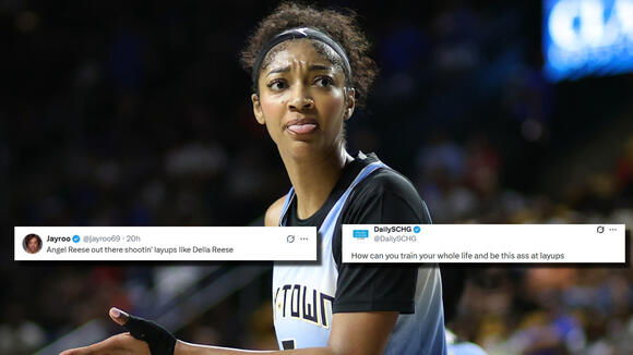 WNBA Fans Show No Mercy As Angel Reese Misses Wide-Open Layup From ...
