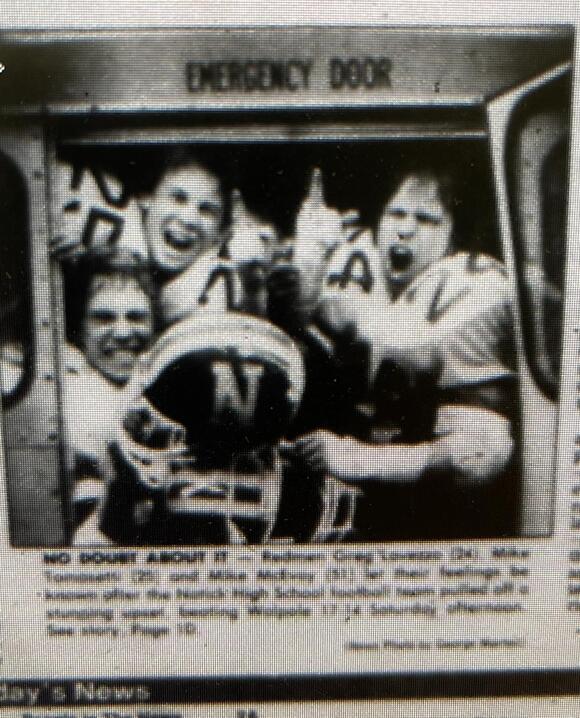 Natick football 1985, Part 2: After Wellesley loss, Redmen force 6 ...