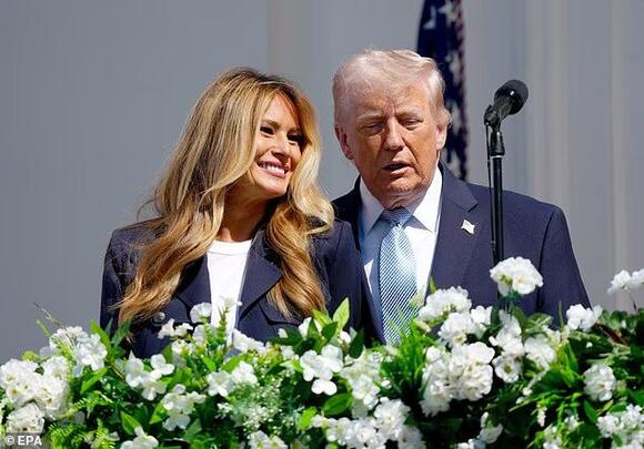 Trump hails relentless bombing of Iran alongside giant Easter Bunny as ...