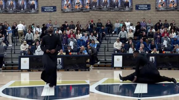 Catholic Priest Says “Bye, Bye, Bye” to Haters with Epic NSYNC Dance ...