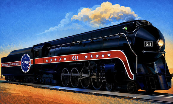 Norfolk & Western No. 611 to appear in patriotic livery - NewsBreak