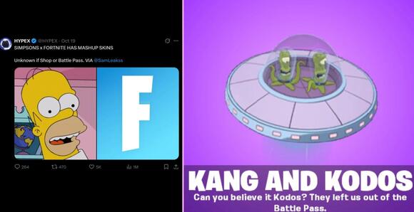 The Simpsons Fortnite Release Date Leaked: Springfield Map, Skins, and ...