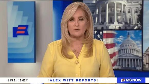 MS NOW's Alex Witt taken aback as Trump war creates 'domino effect of ...