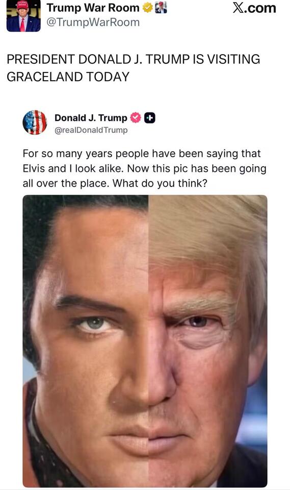 MAGA Tries to Convince America That Trump Looks Like Music Legend ...