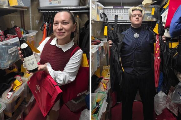 Bus company's most unusual lost and found items include a dino suit ...