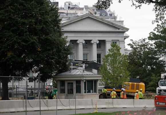 Trump Tears Down White House Trees to Make Way for His $200M Ballroom ...