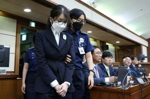 Kim Keon Hee, the wife of disgraced ex-president Yoon Suk Yeol, was ...