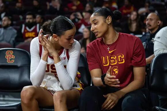 JuJu Watkins Left Stunned as Jazzy Davidson Delivers Historic NCAA ...