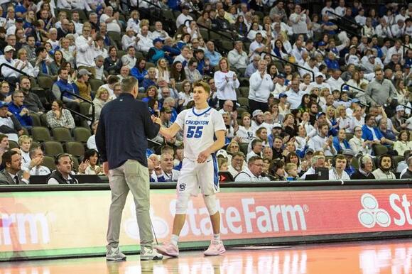 Creighton coach Greg McDermott explains why Baylor Scheierman is a ...