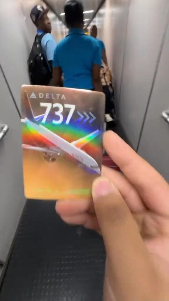 You can get airplane trading cards for free on some flights — pilots ...