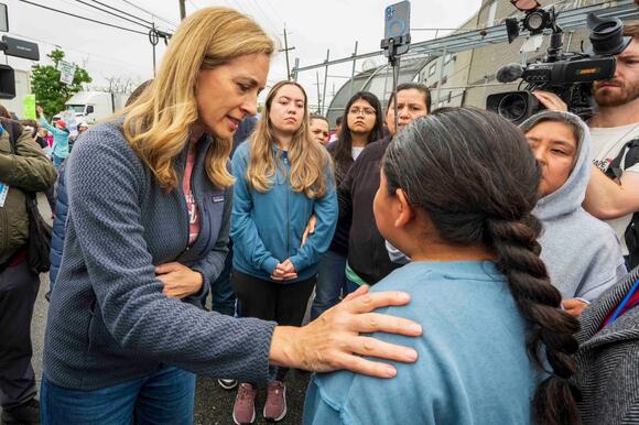 Sherrill finally entered Delaney Hall — and says she wasn't allowed to ...