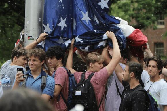 Fundraiser To Throw A Party For UNC Frat Bros Who Guarded American Flag ...