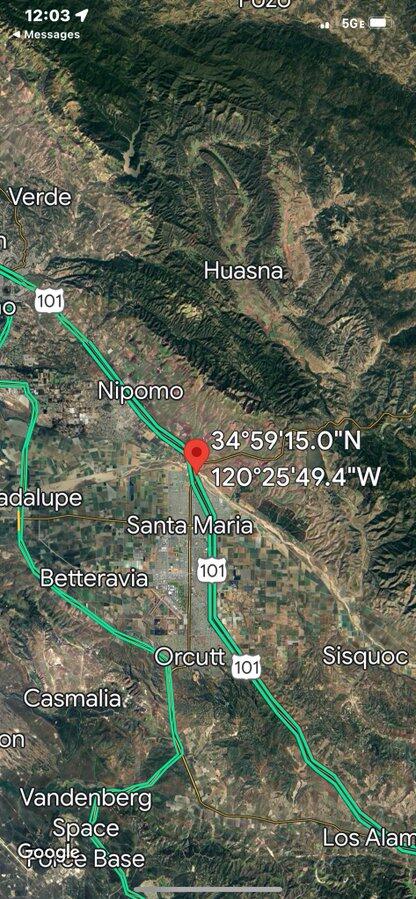 Fire crews responding to small wildland fire in the Santa Maria ...