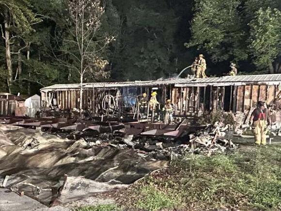 6 homeless after 3 mobile homes damaged in Prince George fire - NewsBreak