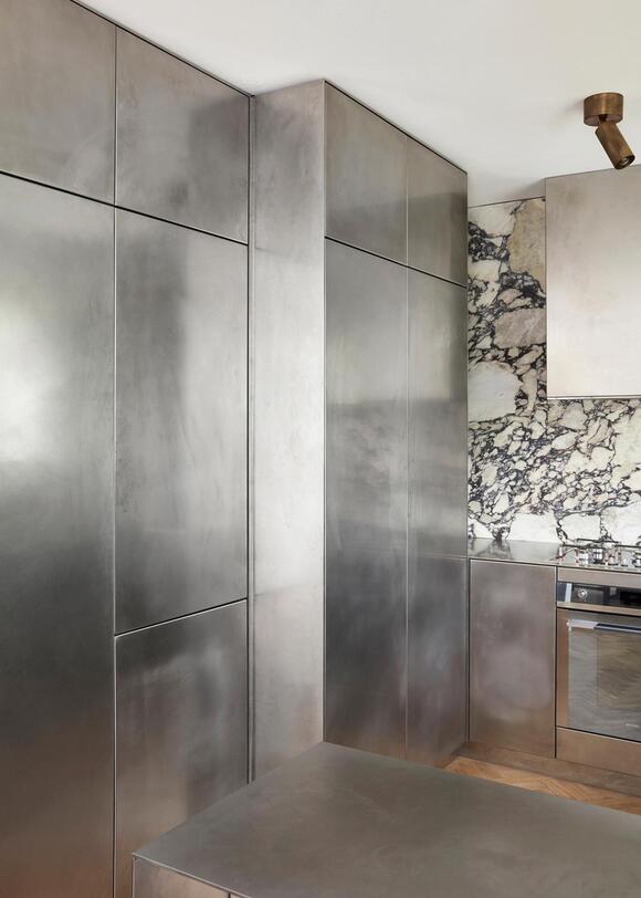 Move Over Stainless Steel — 'Sanded Steel' Is the Kitchen Finish ...