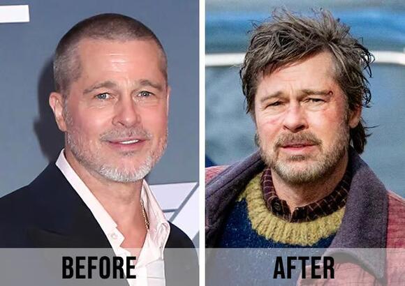 Fans Joke Brad Pitt 'Bought A Whole New Face' After Looking Like 'A ...