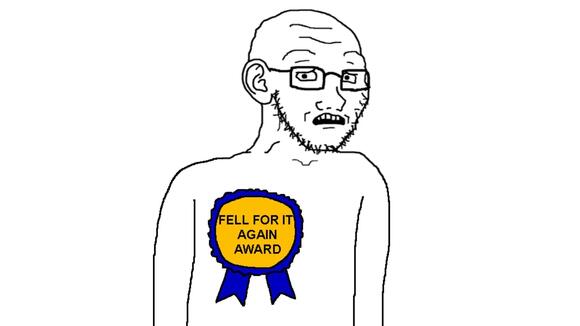 What is the “Fell For It Again Award” meme? The ultimate symbol of ...