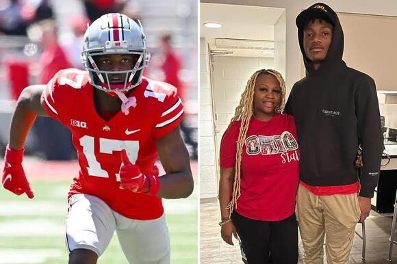 Inside Carnell Tates Moms Huge Impact On Ohio State Freshmans Career