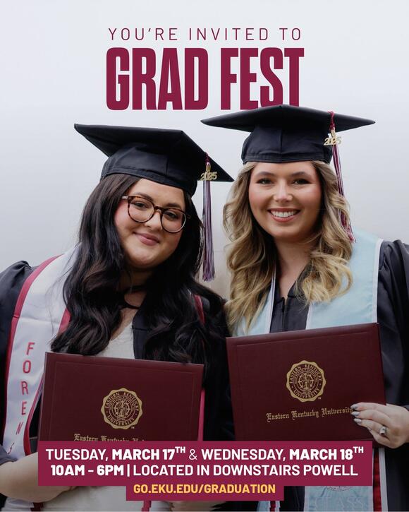 EKU Grad Fest for Spring 2026 graduates next week - NewsBreak