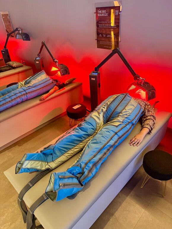 I was squeezed like a sausage inside a ‘human upgrade center’ where ...