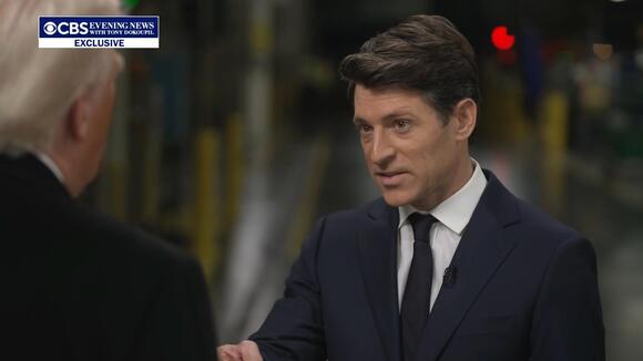 Trump to CBS News’ Tony Dokoupil: I’m the reason you have a job ...