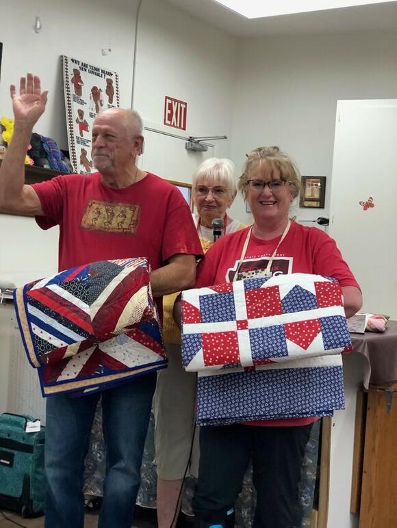 Veterans honored with quilts in Sun City