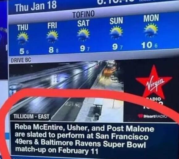 NFL fans convinced TV station has ‘leaked’ Super Bowl teams after spotting ‘script’ in live ...