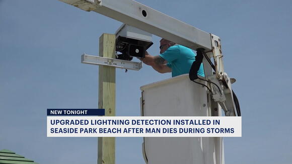 Seaside Park installs upgraded lightning detection warning system along ...