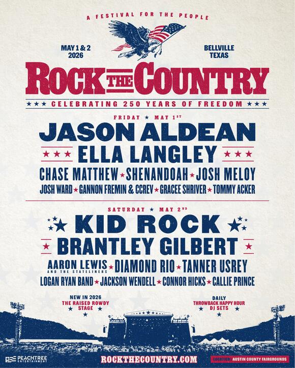 Jelly Roll, Miranda Lambert, Kid Rock, Creed, Riley Green & MANY More ...