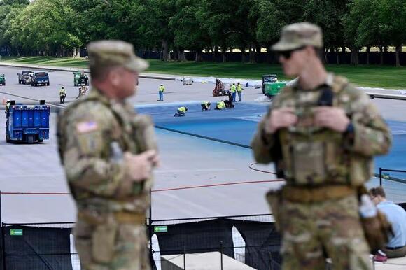 ‘86 47’ graffiti appears on Lincoln Memorial Pool following Trump DOJ ...