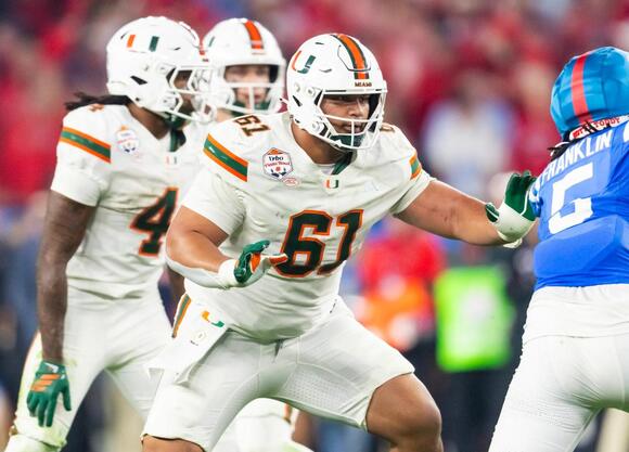 Miami OL Francis Mauigoa’s Back Injury Details Emerge As Draft Night ...