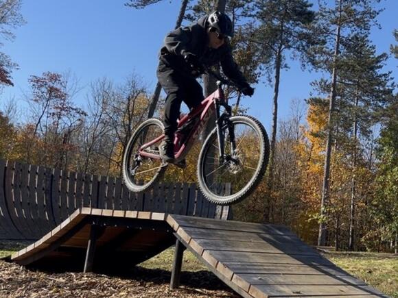 New mountain bike skills course opens at Mitchell Memorial Forest ...